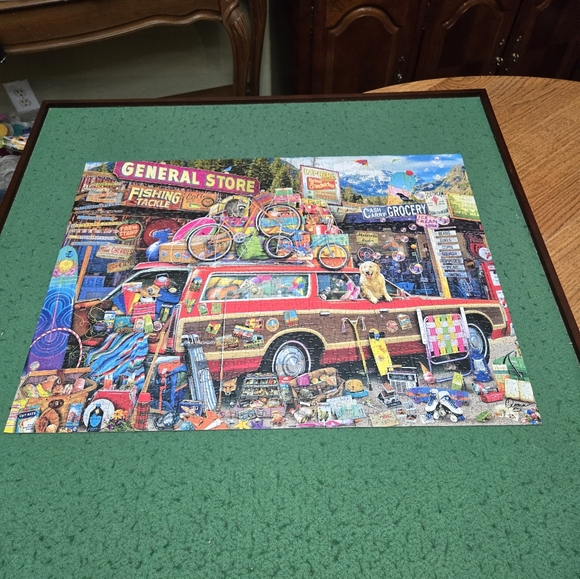 Buffalo David Bitton | Games | Buffalo 00 Piece Puzzle Family Vacation ...